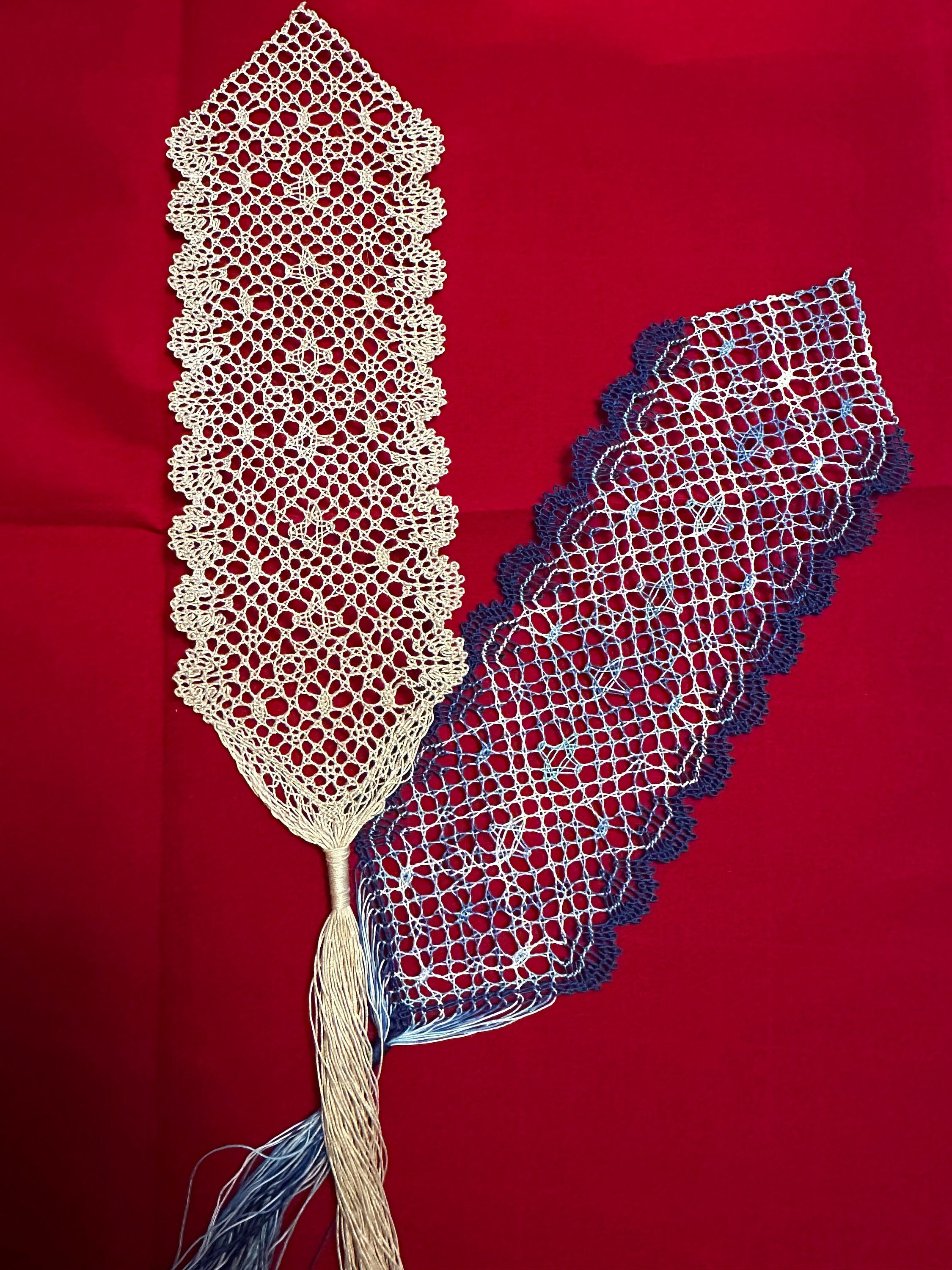 Bruce Bobbin Lace Bookmark Pattern With Guidelines - Etsy