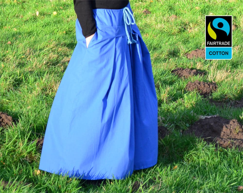 Fairtrade Pants Blue - Hakama Pants Harem Pants Knickerbockers, Fair ...