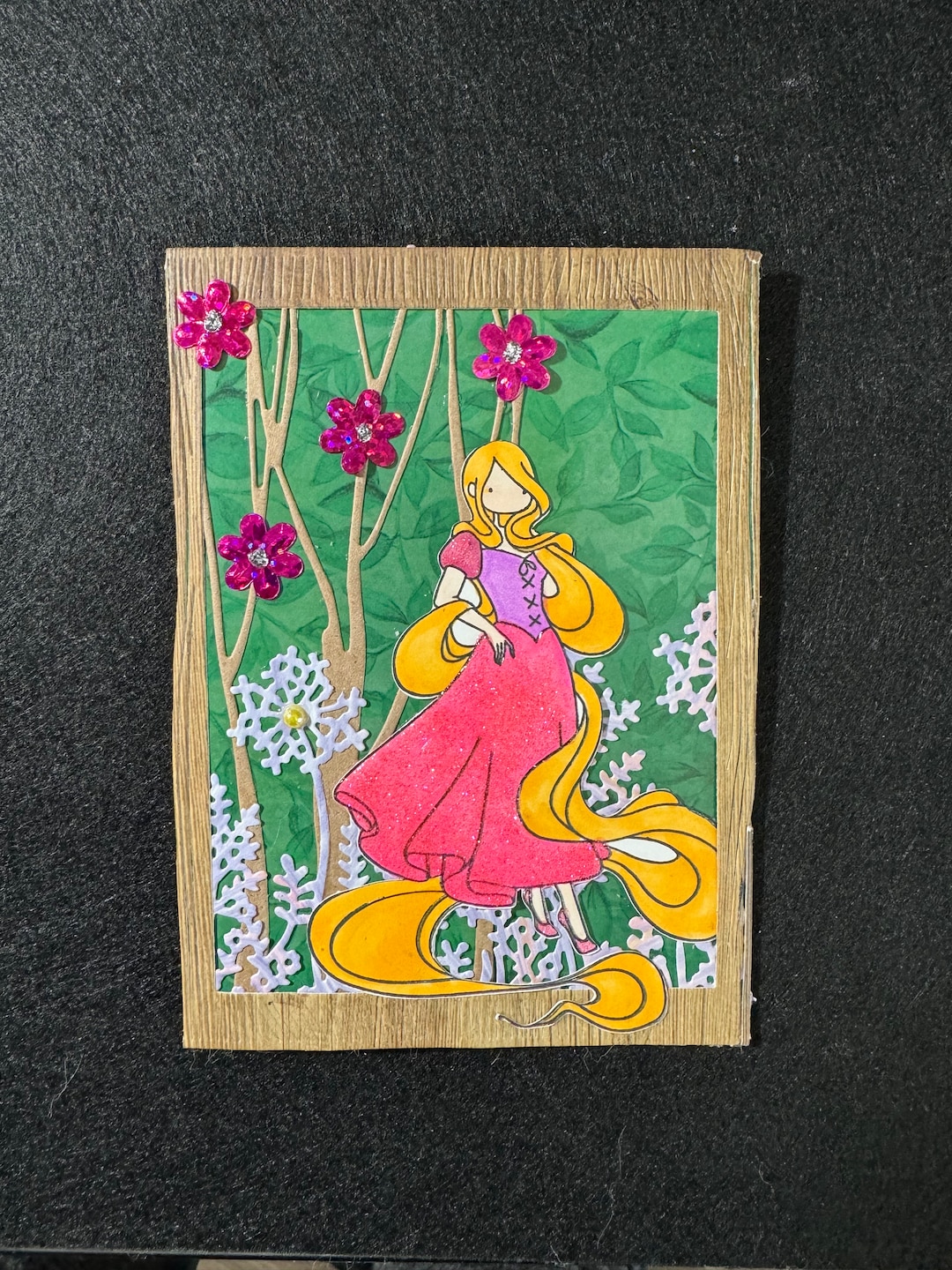 Rapunzel Card Blank Inside - Etsy