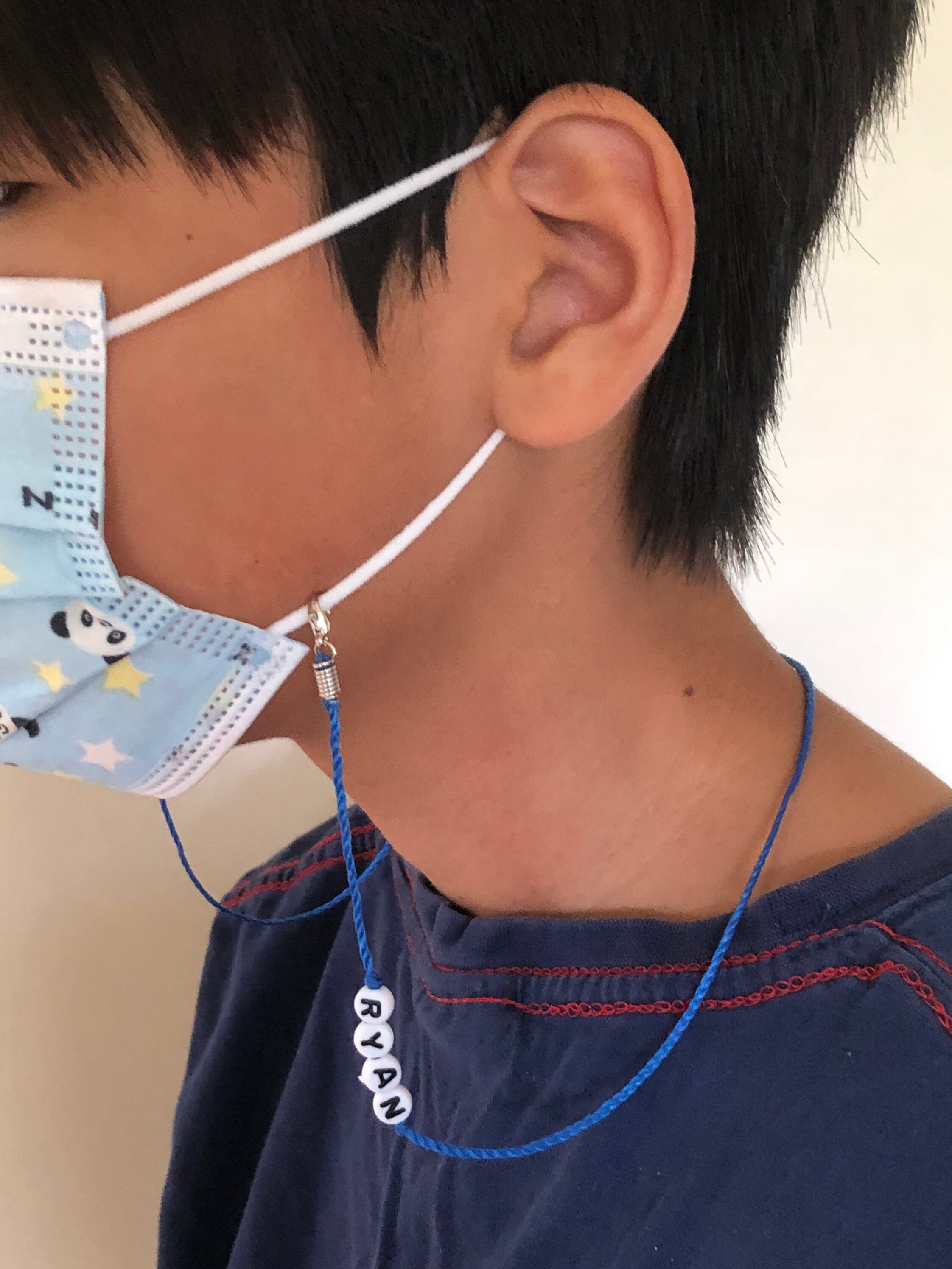 Face Mask Holder for Kids Personalized Face Mask Lanyard, Face Mask ...