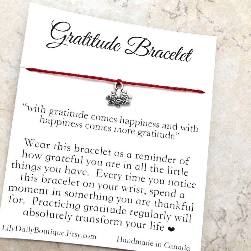 Gratitude Jewelry - Etsy