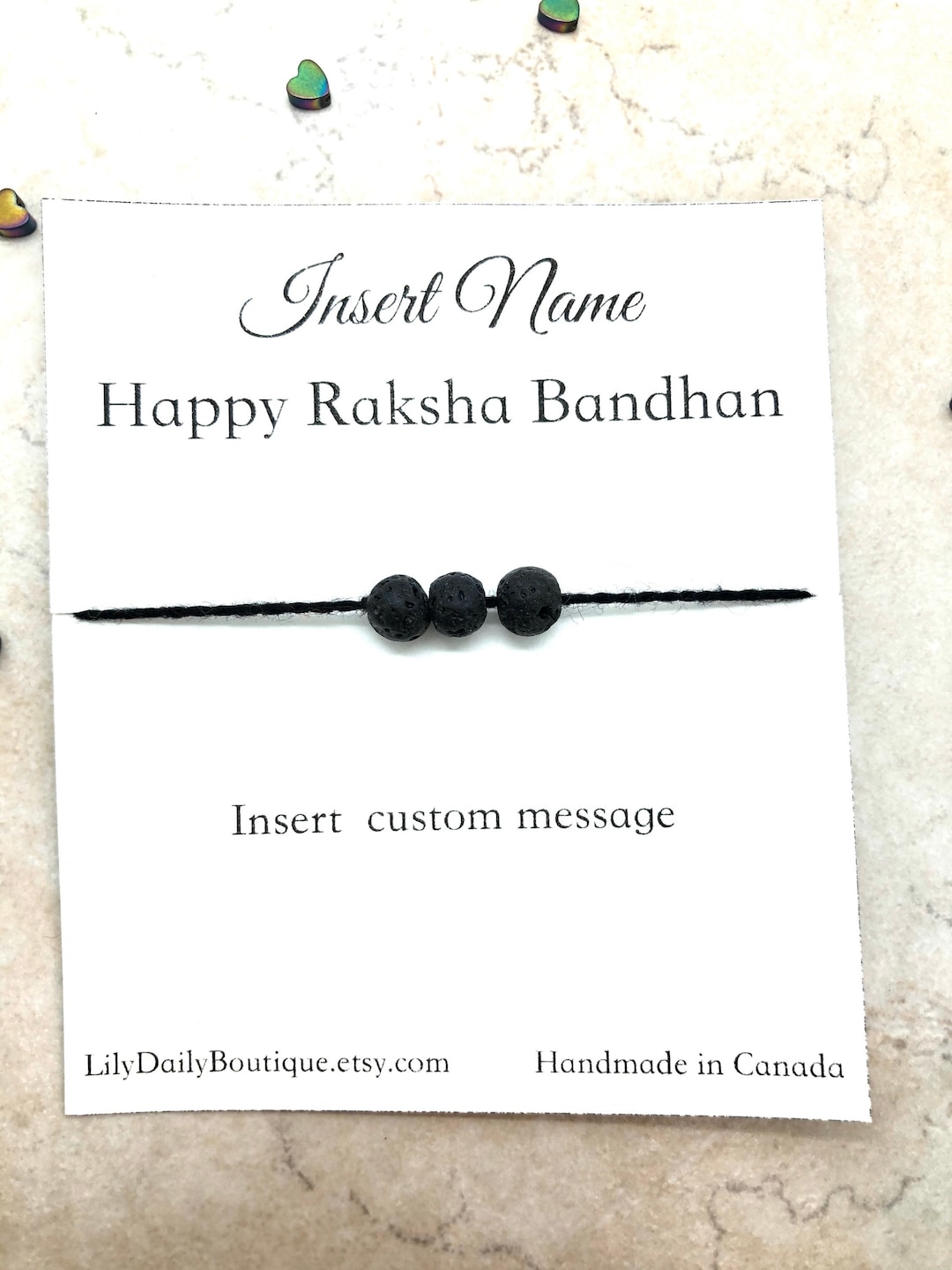 Personalized RAKHI for Brother, Raksha Bandhan Card, Rakhi for Kids ...