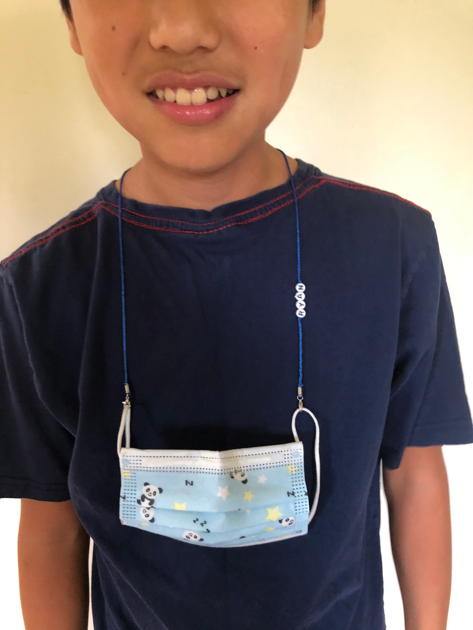 Face Mask Holder for Kids Personalized Face Mask Lanyard, Face Mask ...