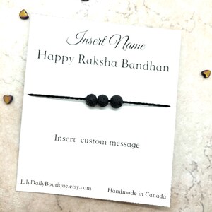 Personalized RAKHI for Brother, Raksha Bandhan Card, Rakhi for Kids ...