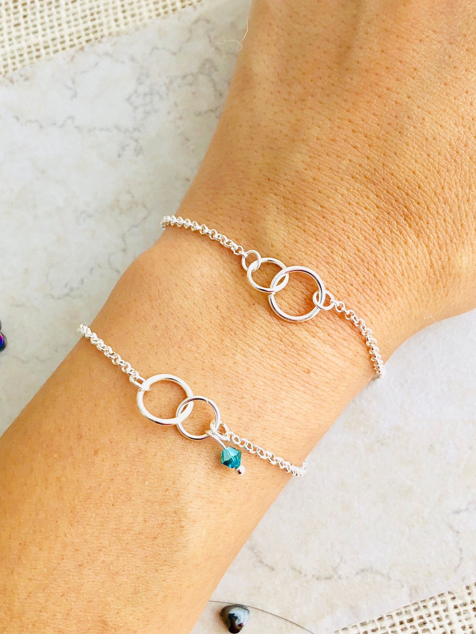 SISTER Bracelets for 2 Matching Best Friend Bracelets Big - Etsy