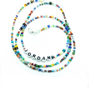 Personalized Rainbow Mask Chain for Kids, Teacher Lanyard Rainbow ...