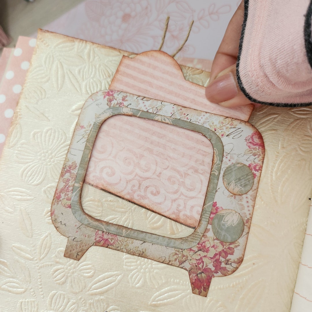 Retro TV Pocket and Card DIGITAL DOWNLOAD - Etsy
