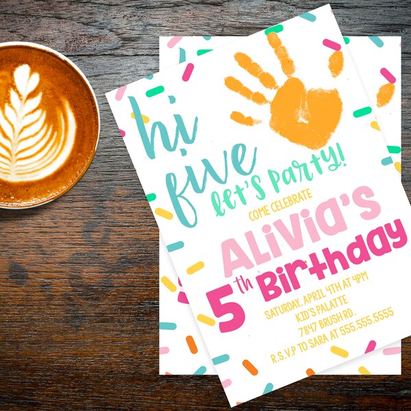 High Five Birthday - Etsy