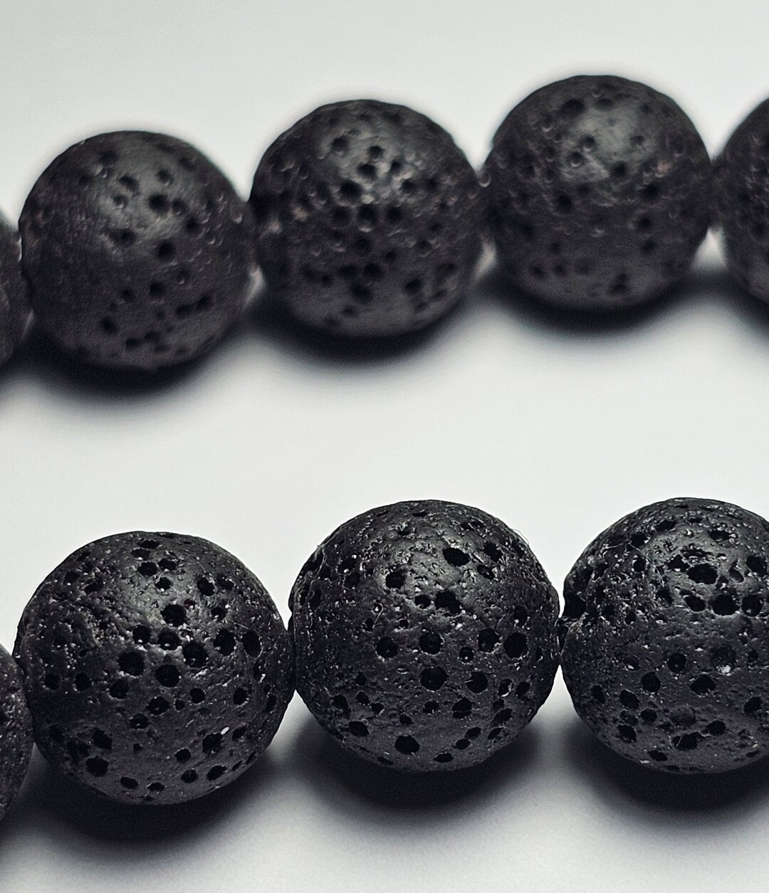 10 Mm Natural Volcanic Lava Stone Prayer Sibha Misbaha Tasbeeh Hand ...