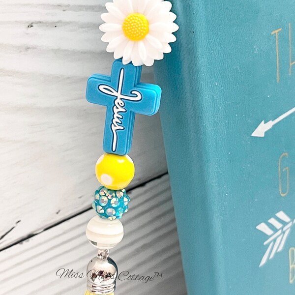 Cross Bookmark - Etsy