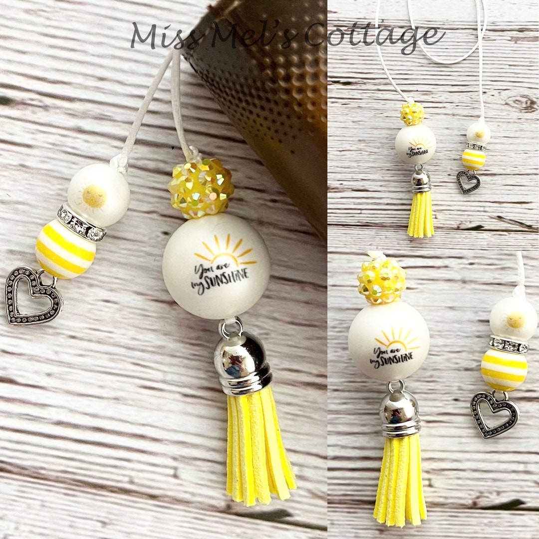 You Are My Sunshine Bookmark Book Charm Beaded Bookmark - Etsy