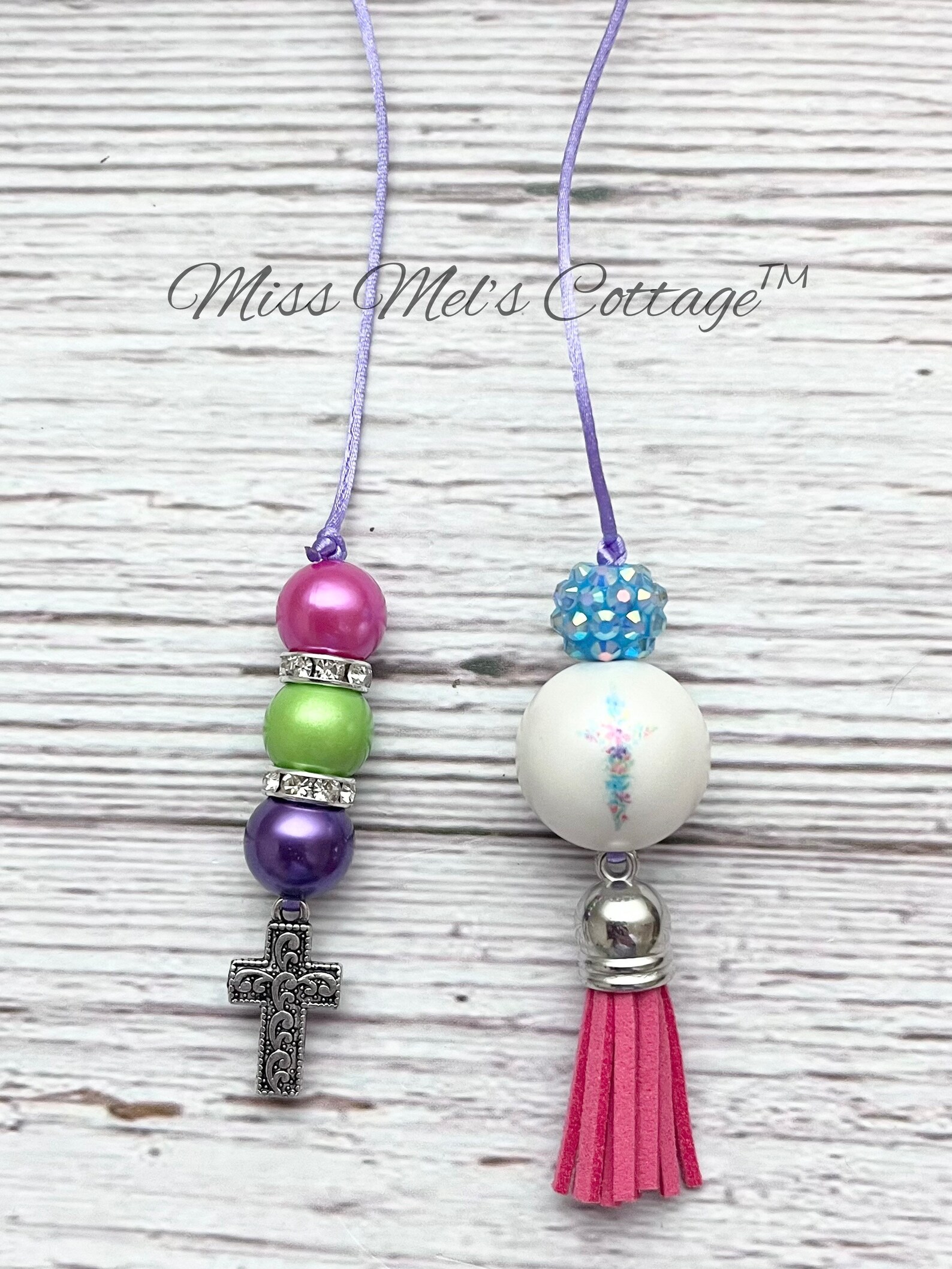 Floral Cross Bookmark He is Risen Cross Book Charm Beaded - Etsy