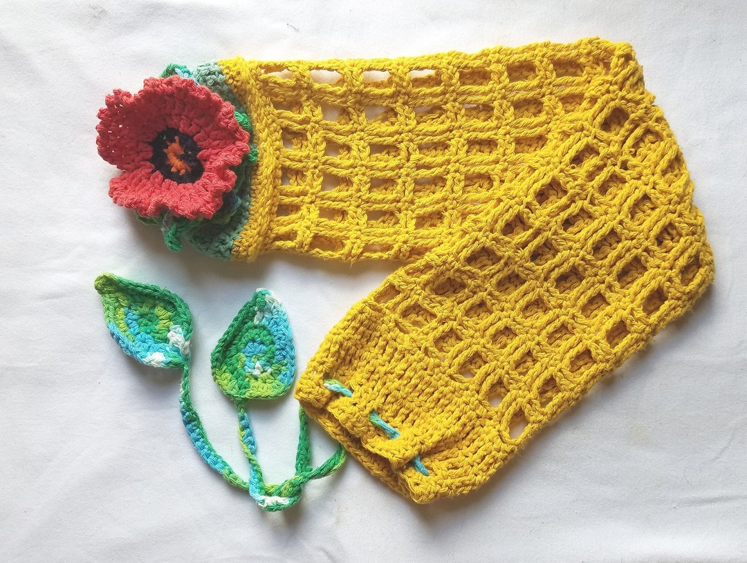 Crochet Yoga Mat Bag Pattern: August Poppy Design (digital PDF) - Etsy