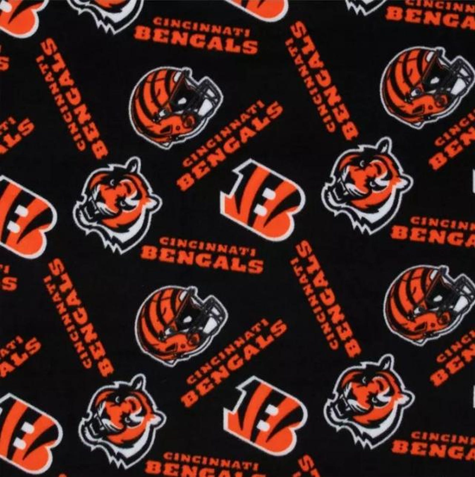 Cincinnati Bengals Fleece Fabric Toilet Seat Cover Set Bathroom ...