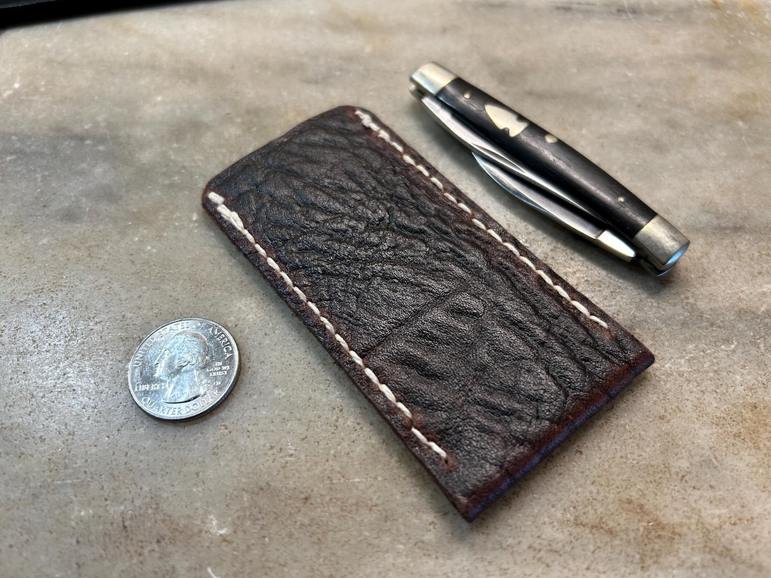Leather Pocket Knife Slip - Small (HM4) - Etsy
