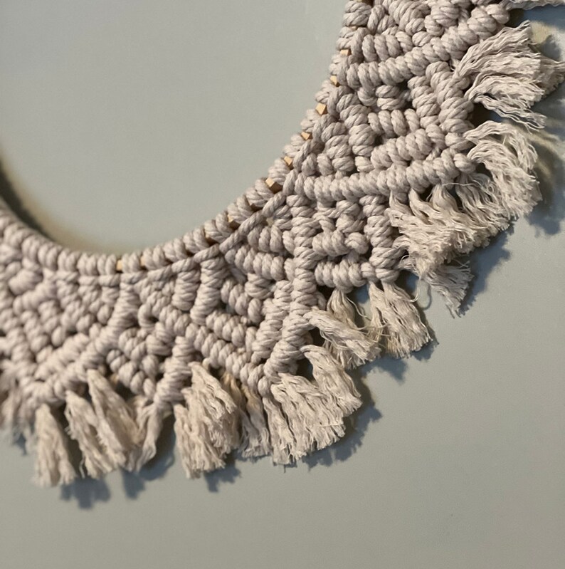 Handcrafted 17 Mandala Wreath Wall Hanging Symmetrical Geometric ...