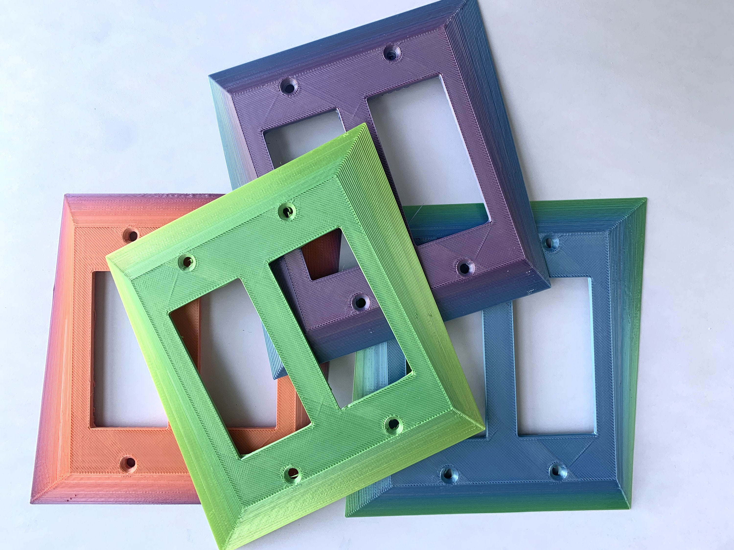 2-gang Light Switch Cover STL File - Etsy