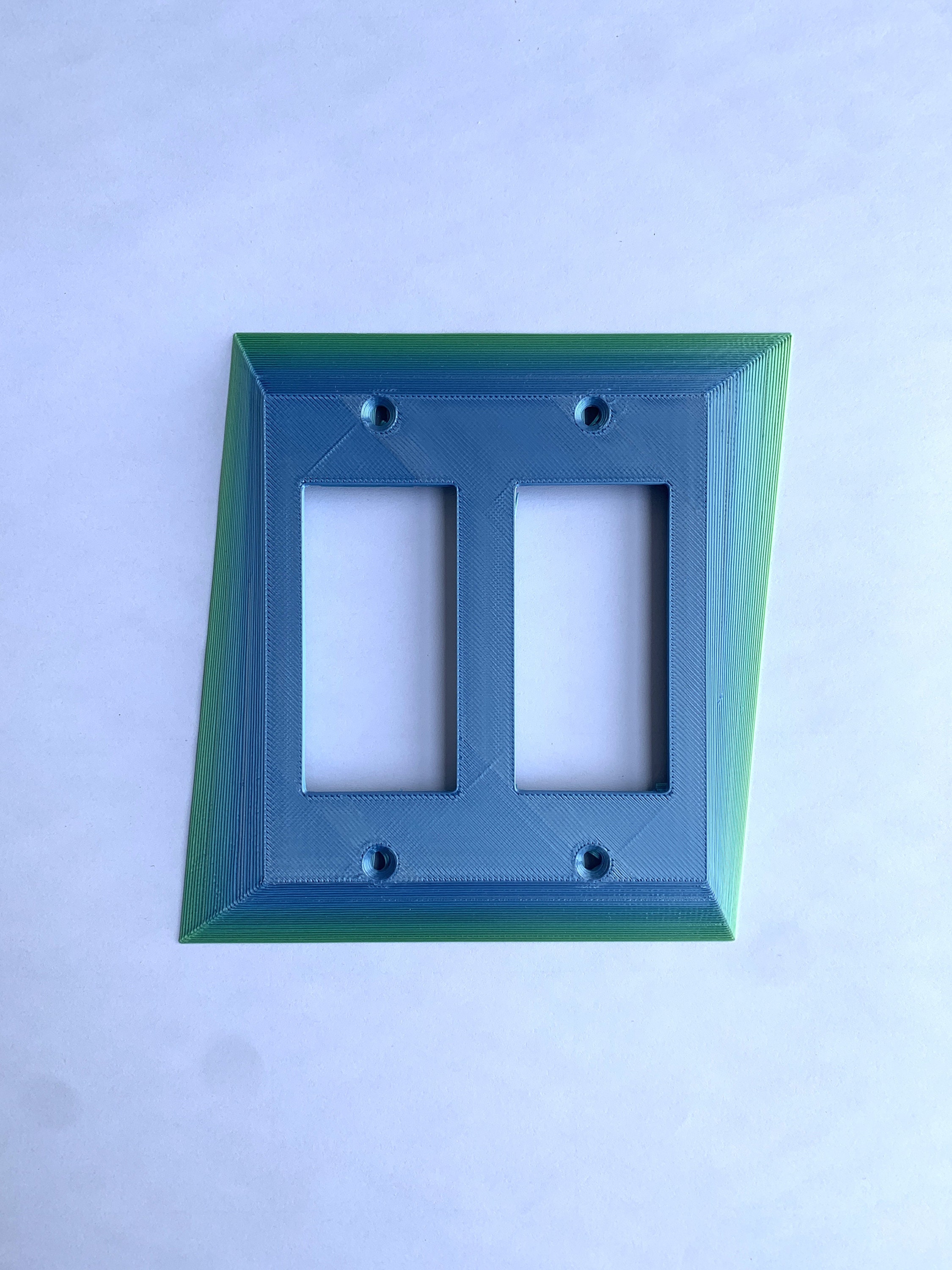 2-gang Light Switch Cover STL File - Etsy