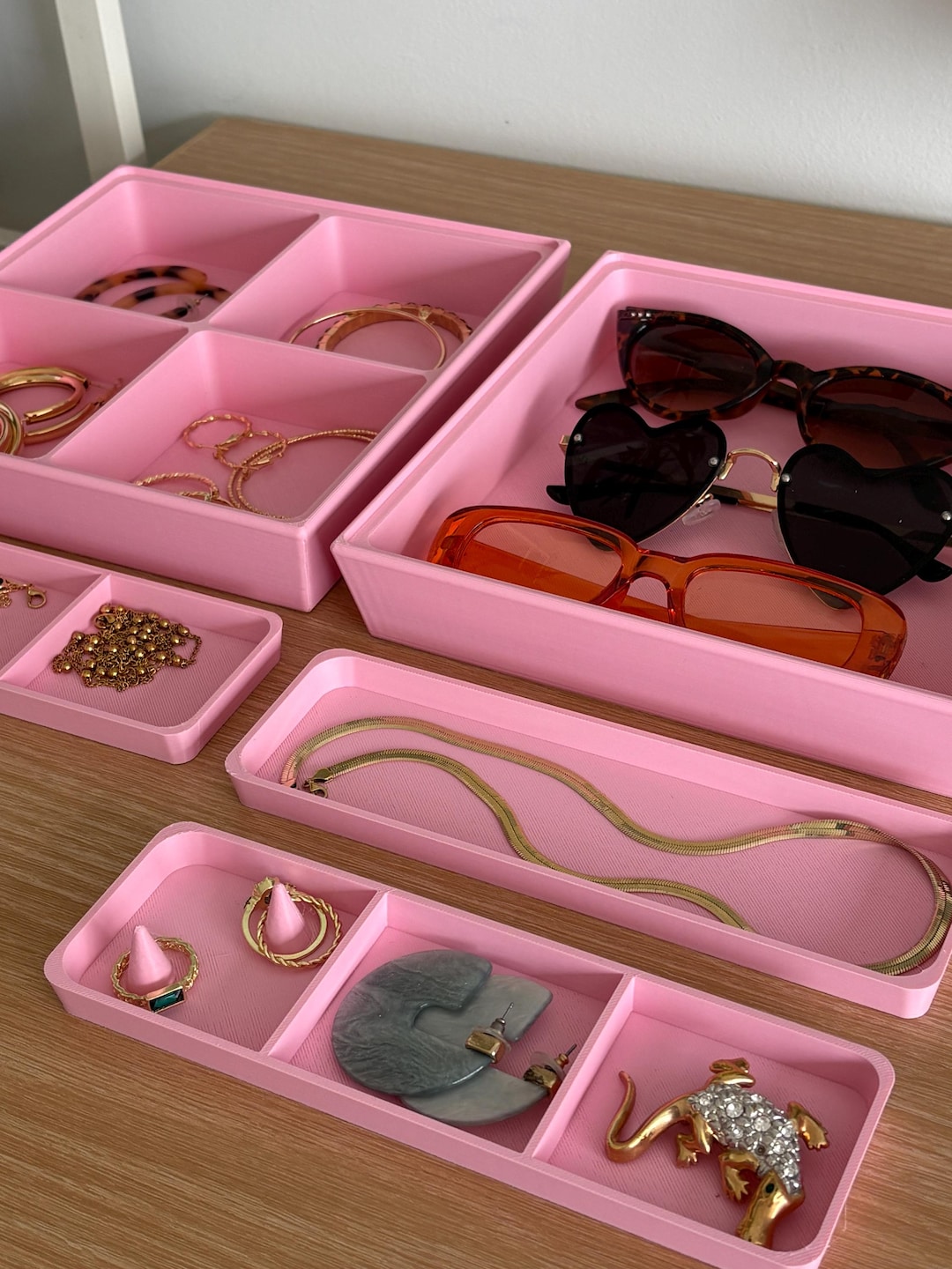 Stackable Jewelry Organizer Trays – 3D Print STL (digital Download) - Etsy