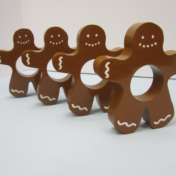 Wood Gingerbread Man - Etsy