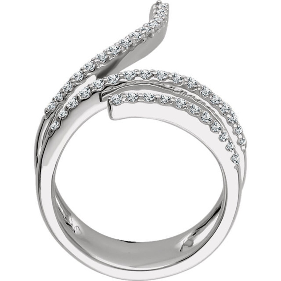 Gorgeous 14 Karat Rose 0.50 Carat Diamond Ring. - Etsy