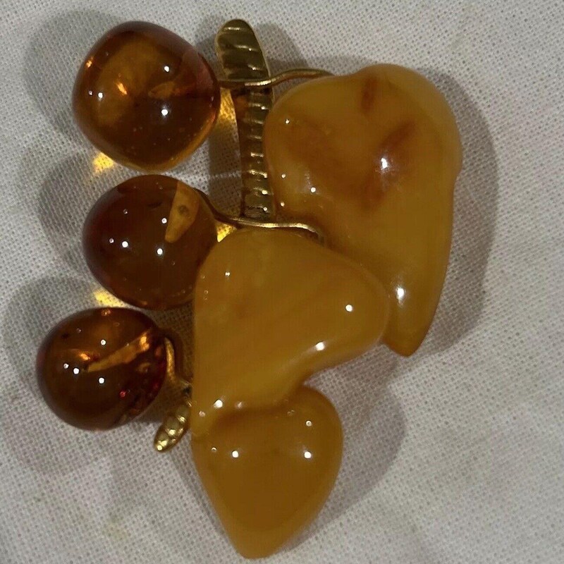 Amber Pin - Etsy
