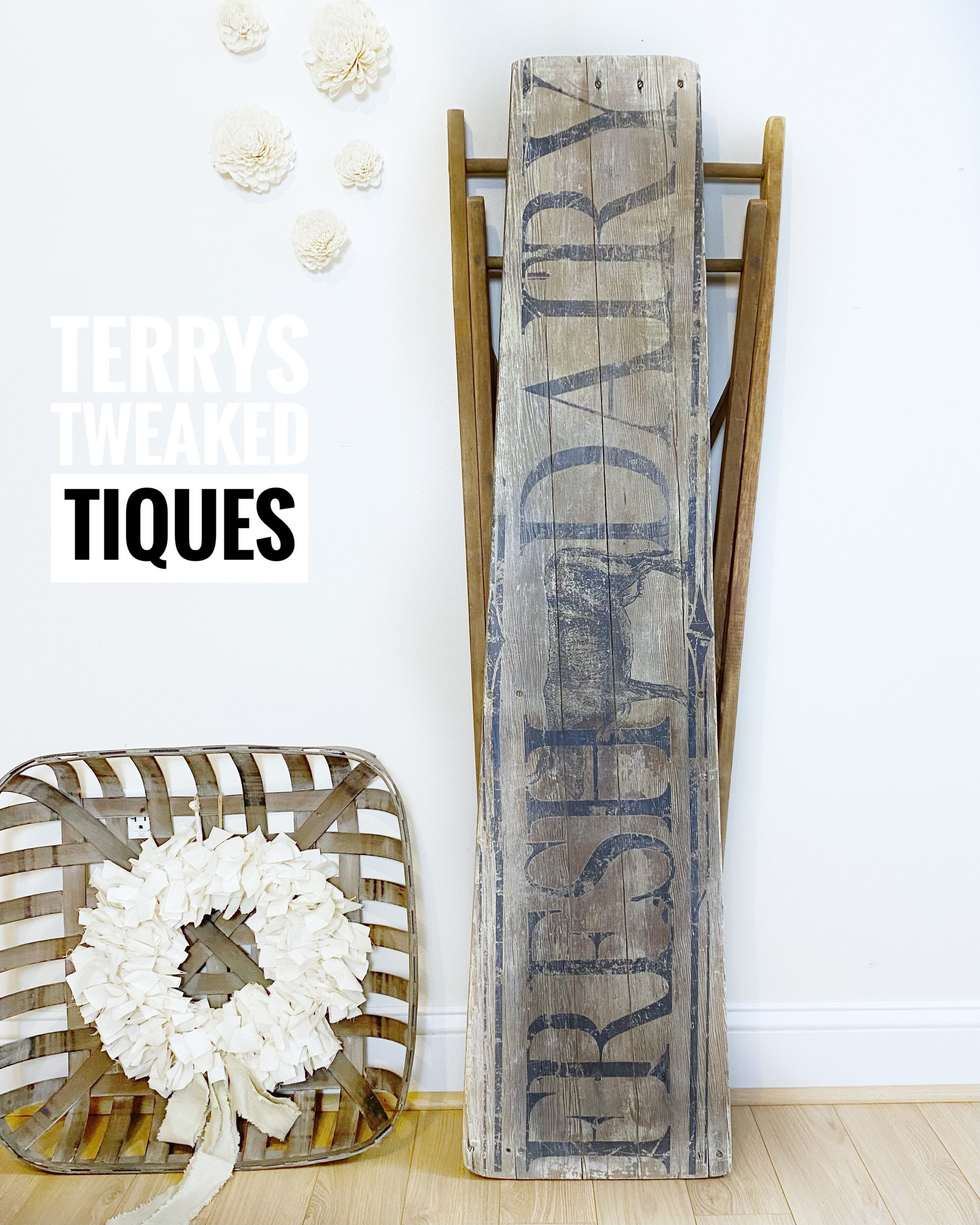 Book Shelf Ironing Board Laundry Room Farmhouse Table - Etsy