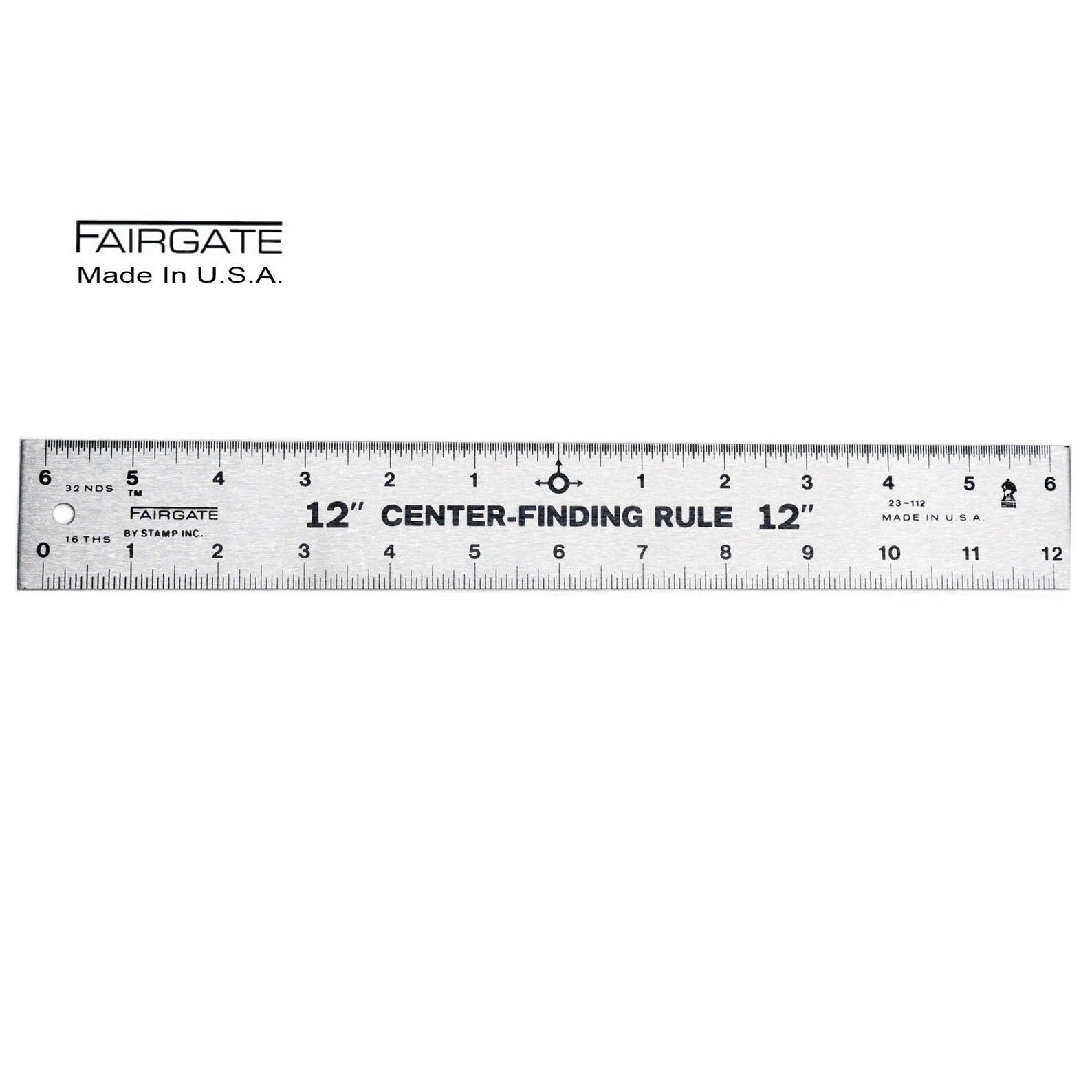Fairgate 12 Center Finding Ruler 1-3/4 Wide - Etsy