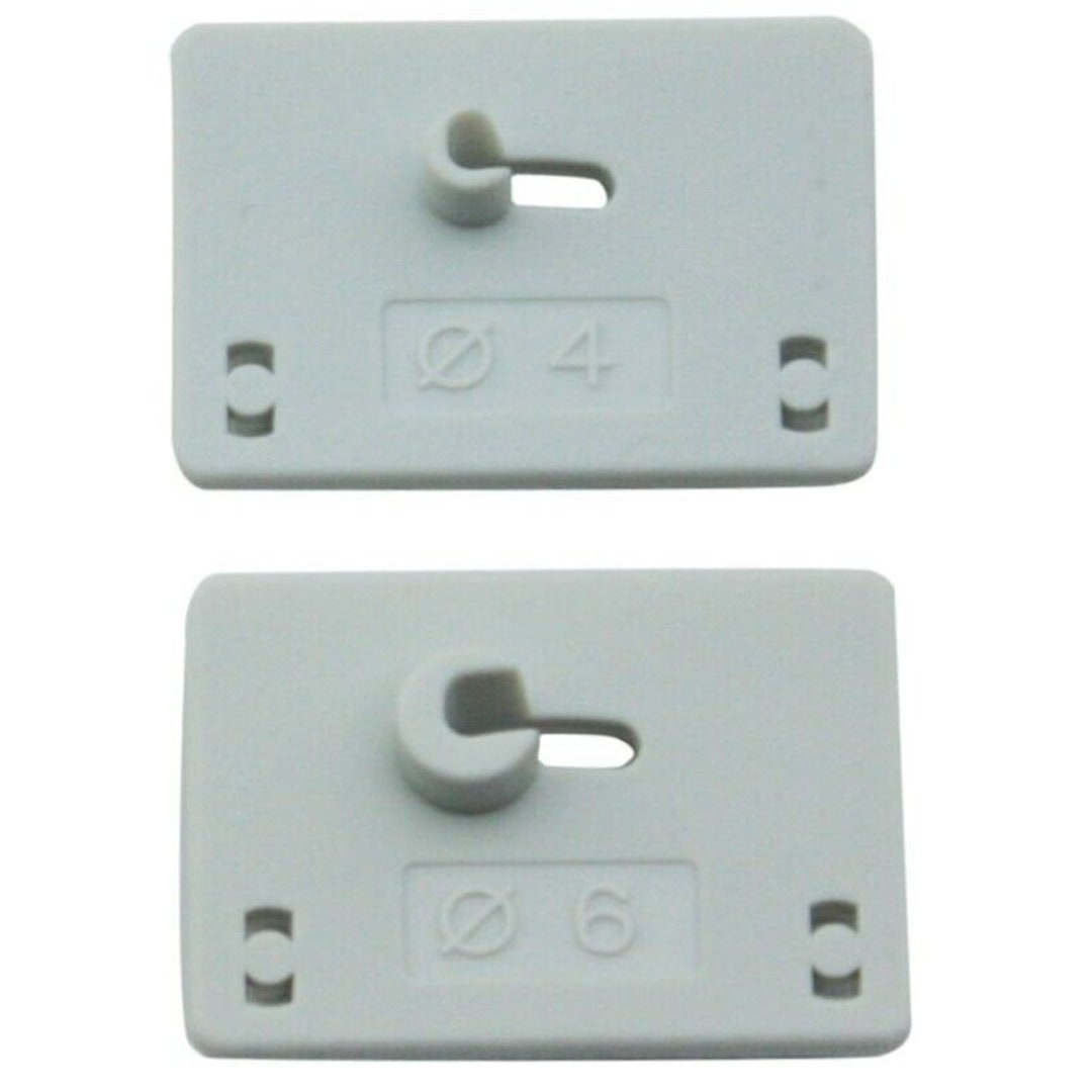 Eyelet Plates (4mm & 6mm) for Viking Group 1, 2, 3, 4, 5, 6, 7 Sewing ...