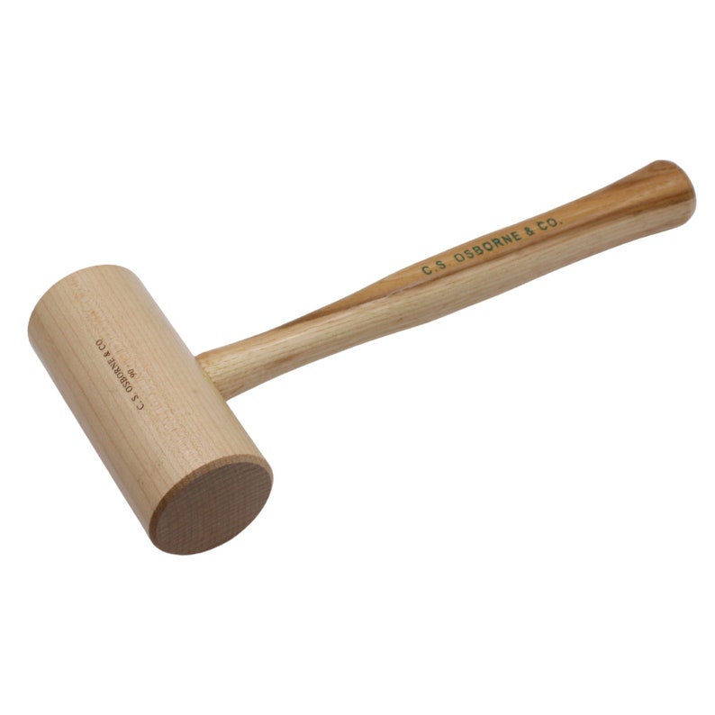C.S. Osborne Hickory Mallet #90-3, Size 3 Wooden Hammer - Etsy