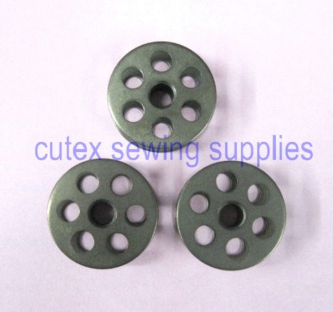 Juki LU-563 LU-1508 LU-1510 Original Metal Bobbins - Pack of 3 #B9117 ...