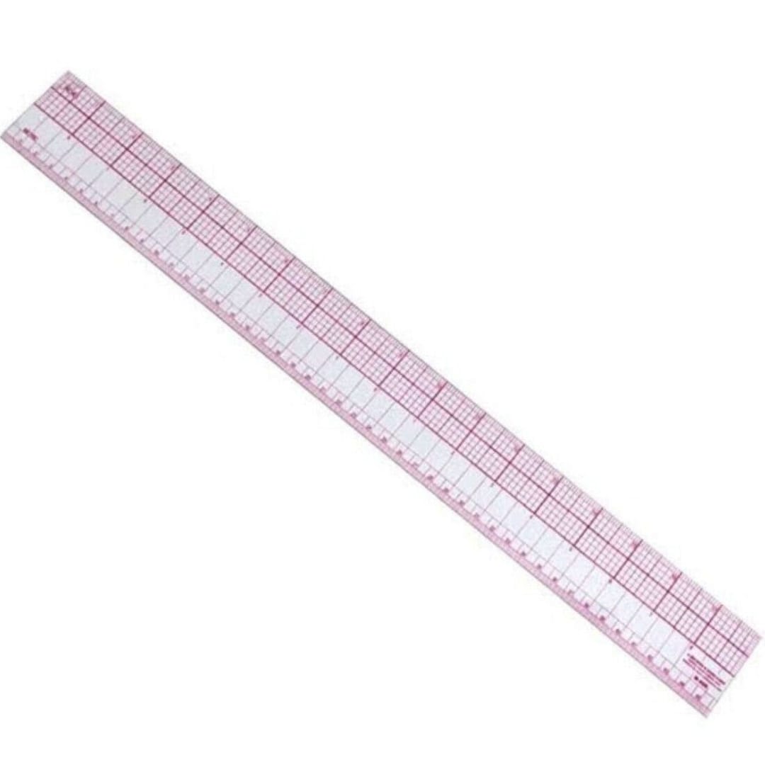 18" English/metric Transparent Plastic Designer Graphic Ruler - Etsy