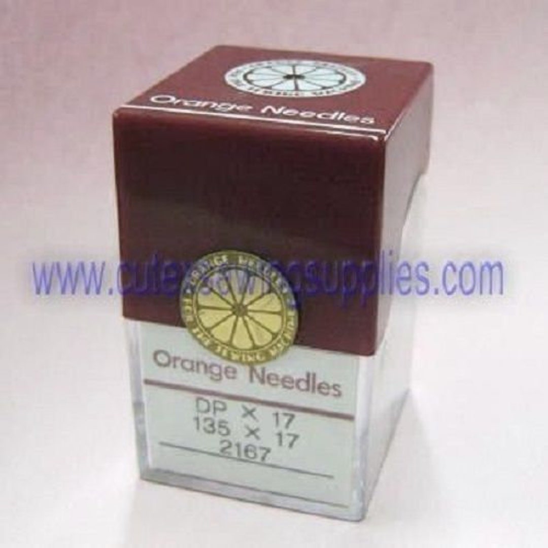 100 DPX17 135X17 SY3355 Industrial Sewing Machine Needles Orange Brand ...