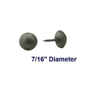 C.S. Osborne 1000 Pcs 7/16" Zinc Plated Matte Nails #6980-ZPM ...