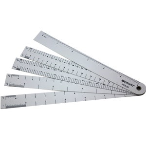 Westcott 6" (15cm) Architects' & Engineers' Scales Pocket Ruler Set - Etsy