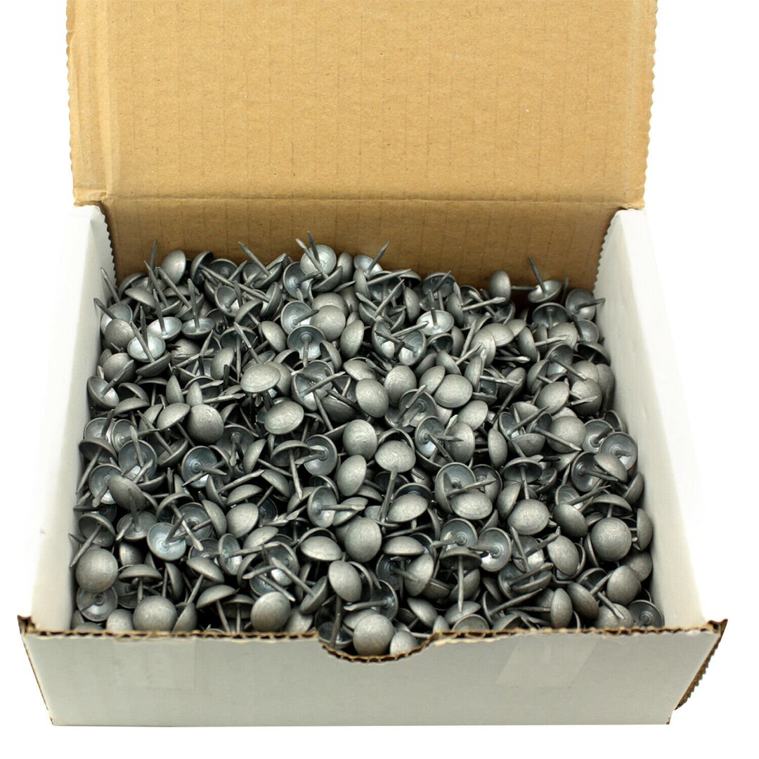 C.S. Osborne 1000 Pcs 7/16" Zinc Plated Matte Nails #6980-ZPM ...