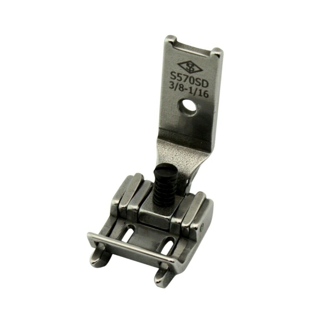 Two Needle Foot With Guides S570SD - 3/8" X 1/16" - Industrial Double ...