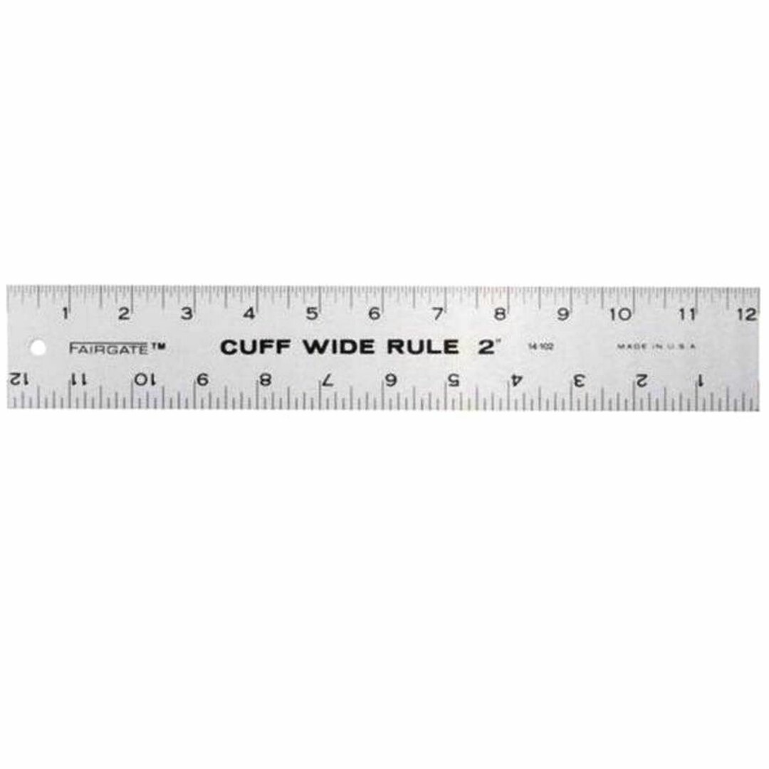 Fairgate Cuff Wide Rule 2 X 12, 14-102 Cuff-width Ruler - Etsy