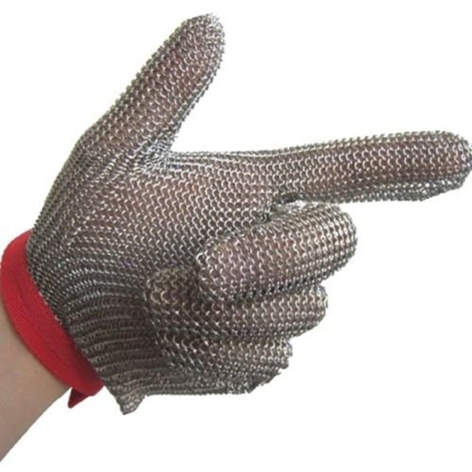 Universal Five Finger Chain Mail Protective Glove Reversible | Etsy