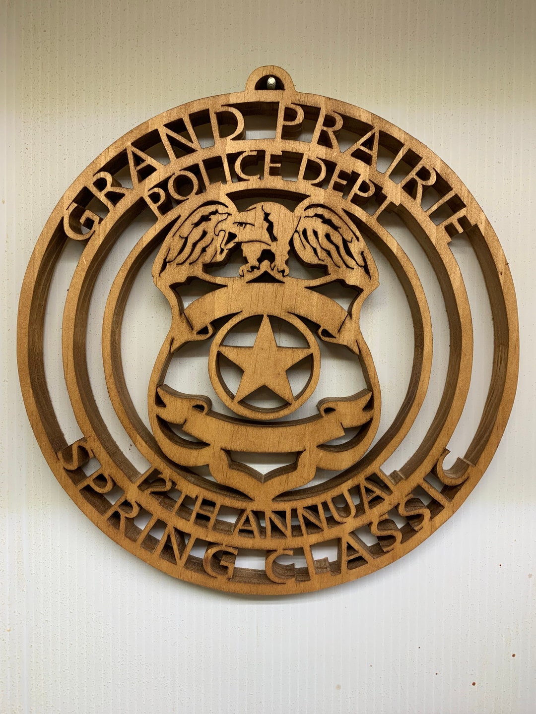 Custom Police Scroll Saw Art - Etsy