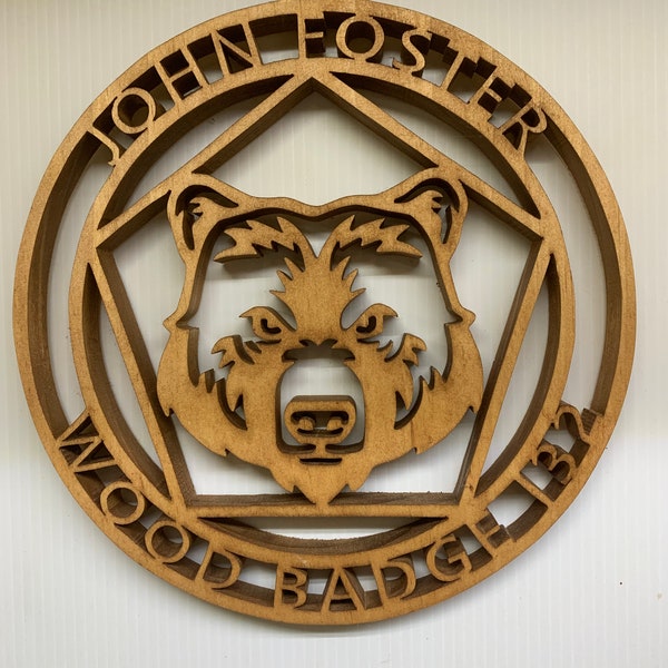 Wood Badge Critter - Etsy