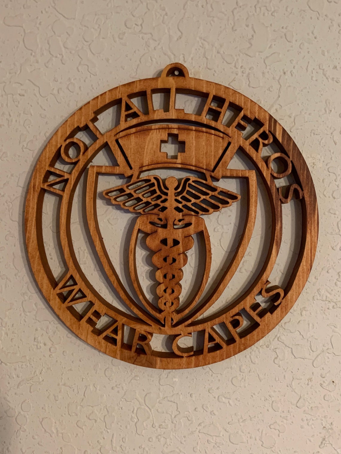 Nurse Hero scroll saw art | Etsy