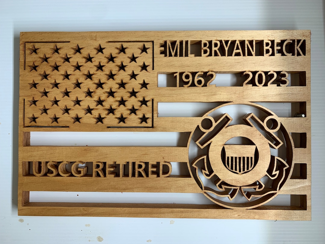 Custom Military Veteran Flag - Etsy