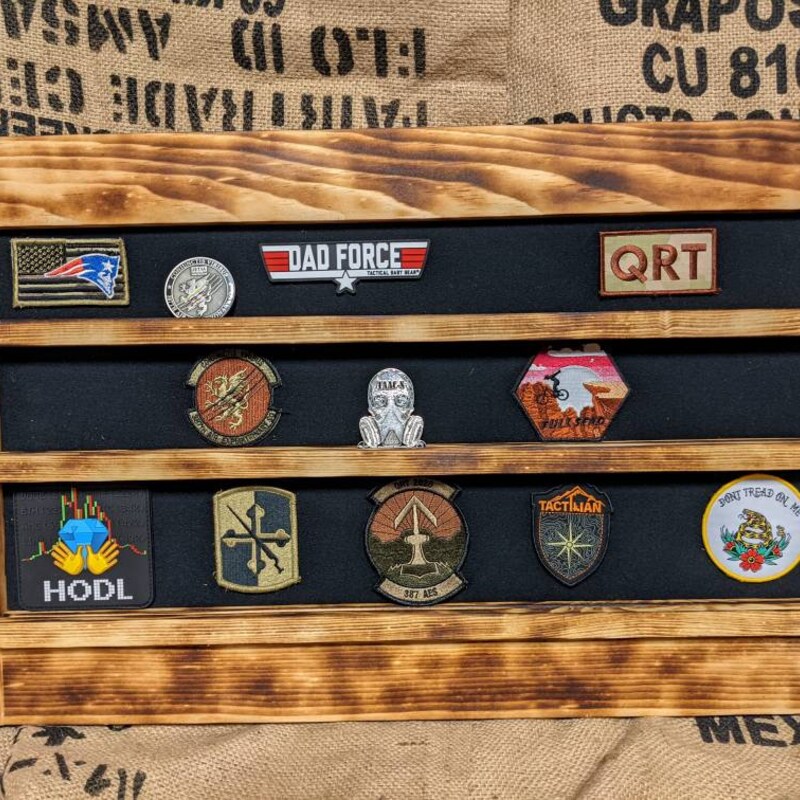 Military Patch Display Board - Etsy