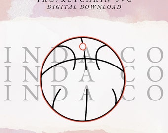 Baseball Keychain Backpack Tag SVG Digital Download Laser File Sports ...