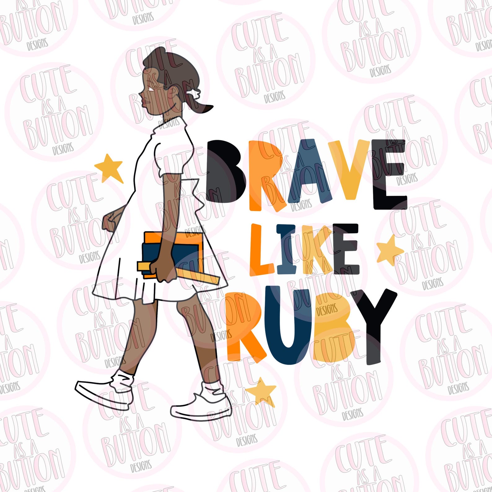 Brave Like Ruby PNG, Black History Month Design (digital Download - Etsy