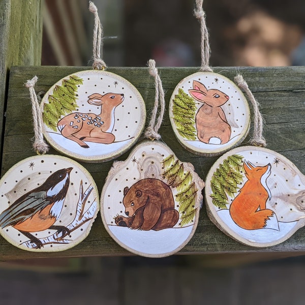 Wood Forest Animals - Etsy