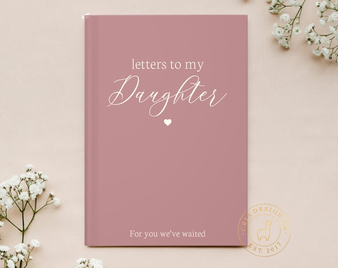 Letters to My Daughter Hardcover Notebook Journal Personalized Journal ...