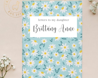 Letters to My Daughter Hardcover Notebook Journal Personalized Journal ...
