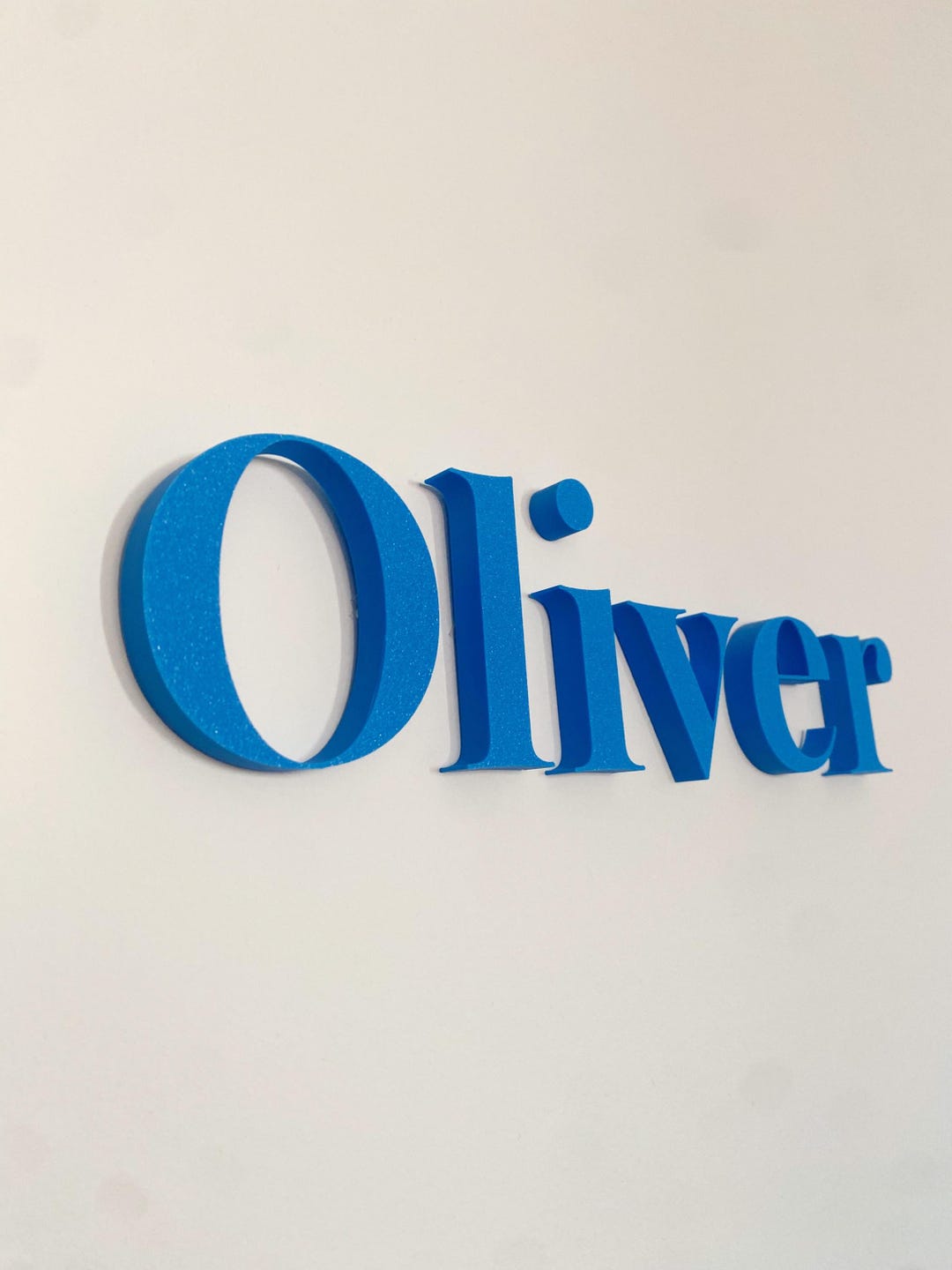 Wall Name Letters Decor Custom Name 3d Letters Decoration for Nursery ...